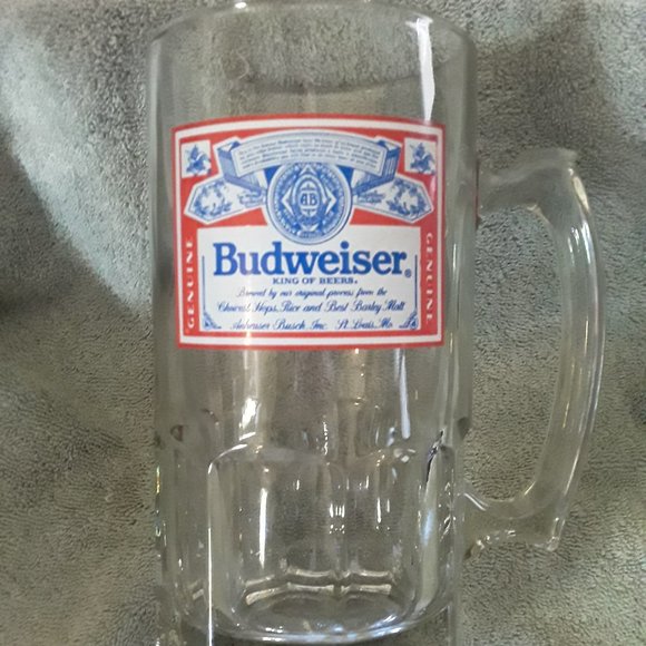 Budweiser | Other | Vintage Budweiser Tall Beer Mug | Poshmark